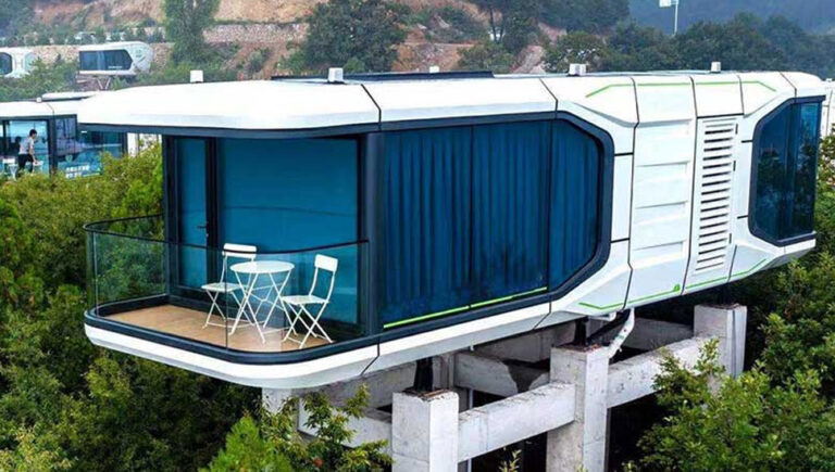 La empresa china Vessel Modular construirá casas modulares futuristas ...