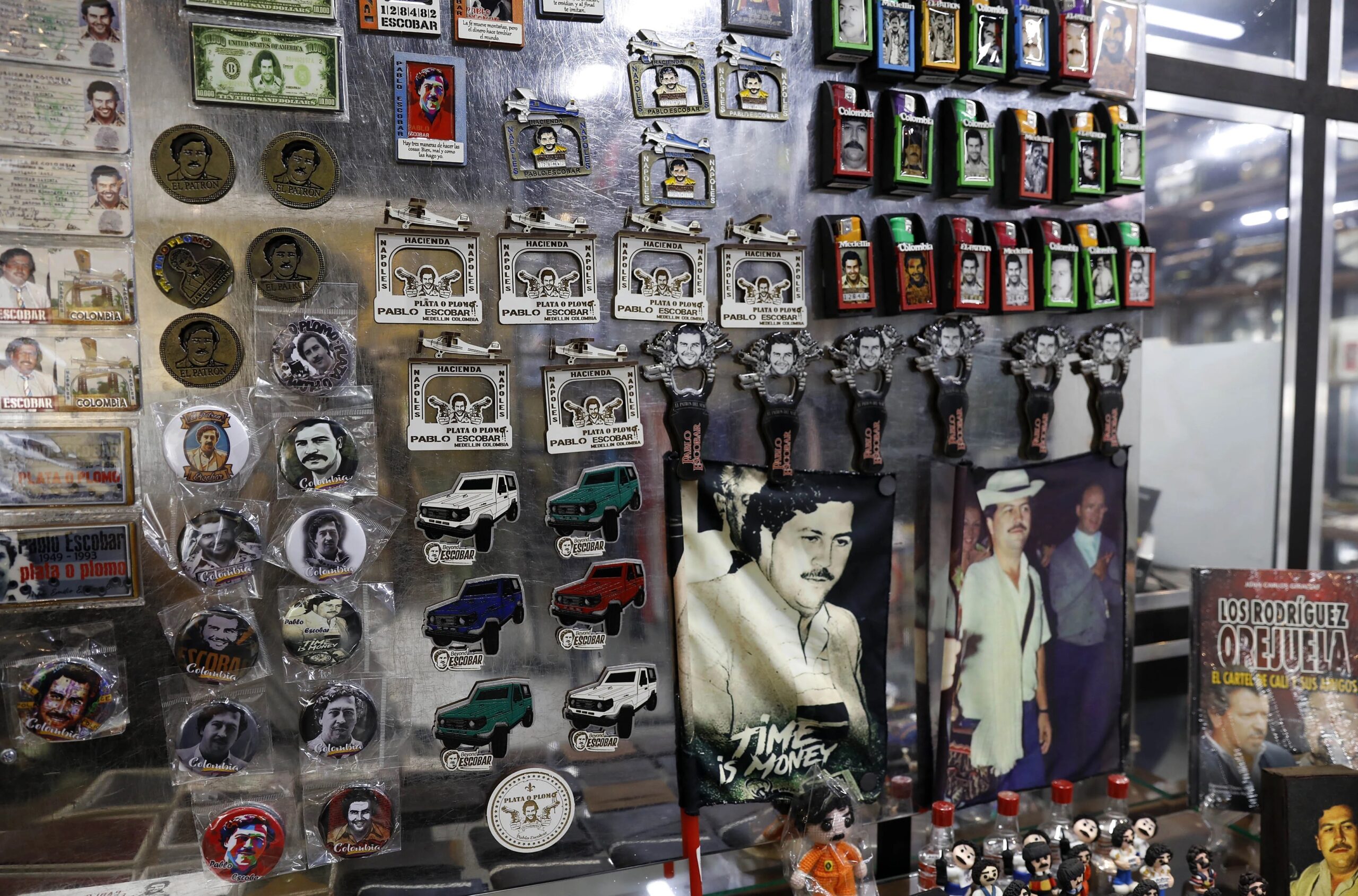 Colombia Moves to Shater Escobar Criminal Myth with Merchandise Sale ...